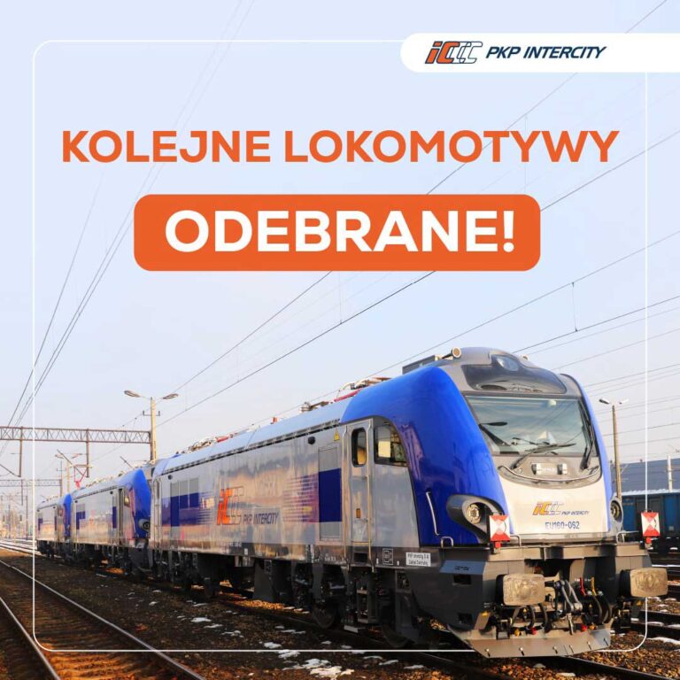Kolejne lokomotywy Griffin z Nowego Sącza trafiły do PKP Intercity - Twój Sącz